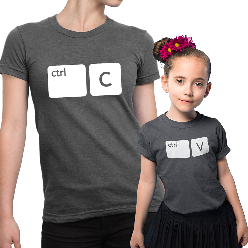 Copy Paste - short sleeve Graphic Matching T-Shirts | TeeLikeYours.com ...